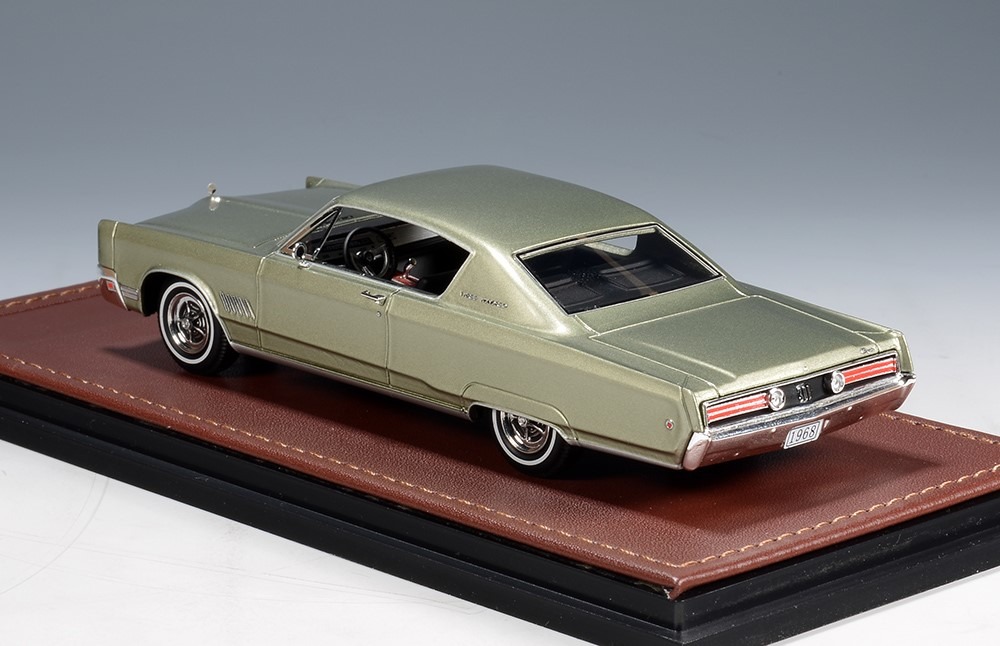1968 Chrysler 300 Forest Green Metallic in 1:43 scale by GLM