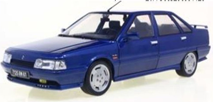 1988 Renault 21 MK I Turbo Blue in 1:18 scale by Solido