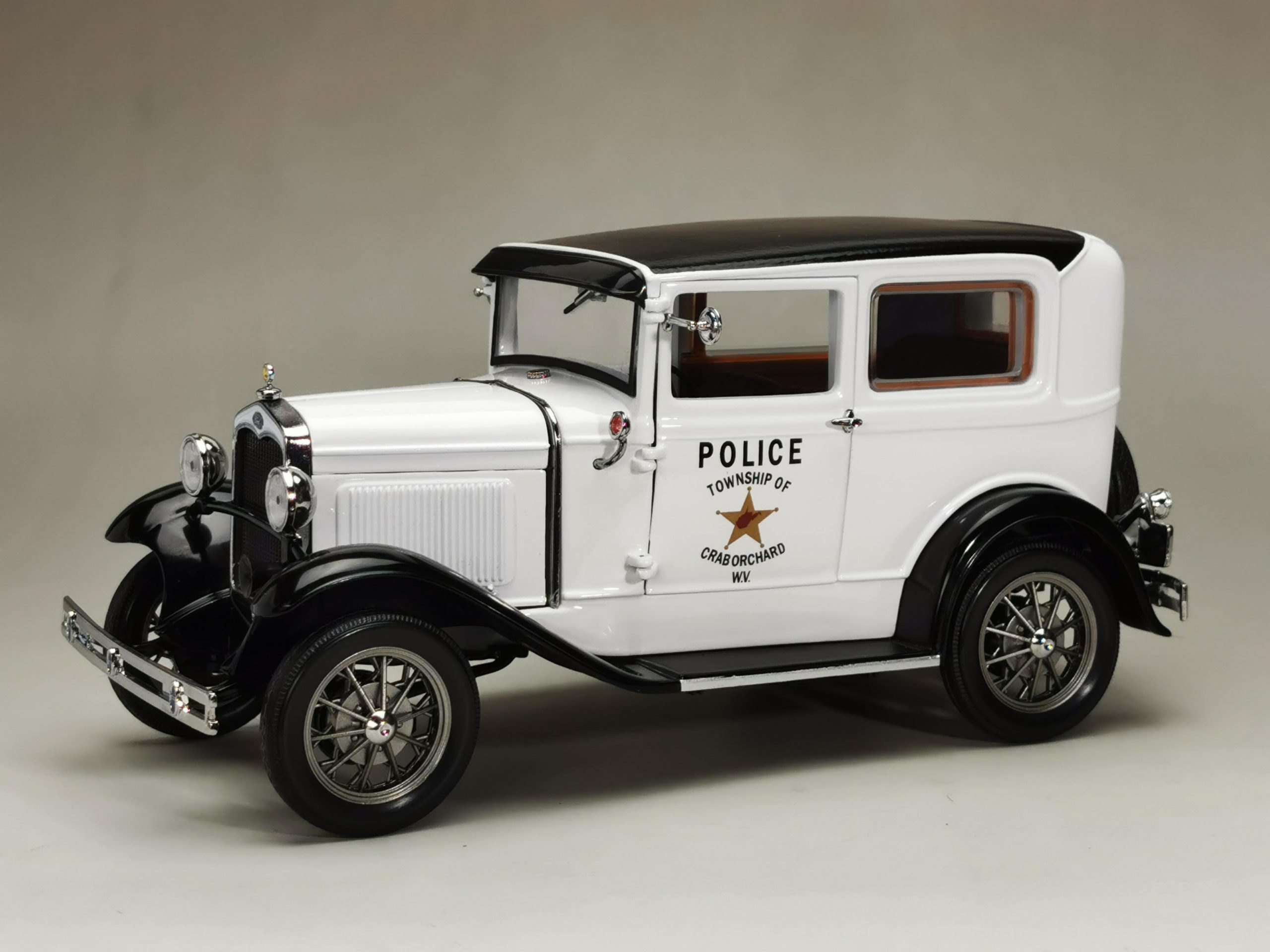 1931 Ford Model A Tudor West Virginia Police 118