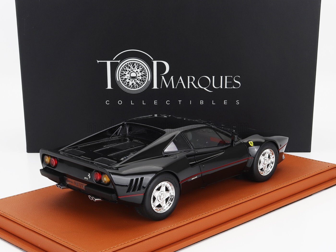 1984 Ferrari 288 GTO Black in 1:18 scale by Top Marques