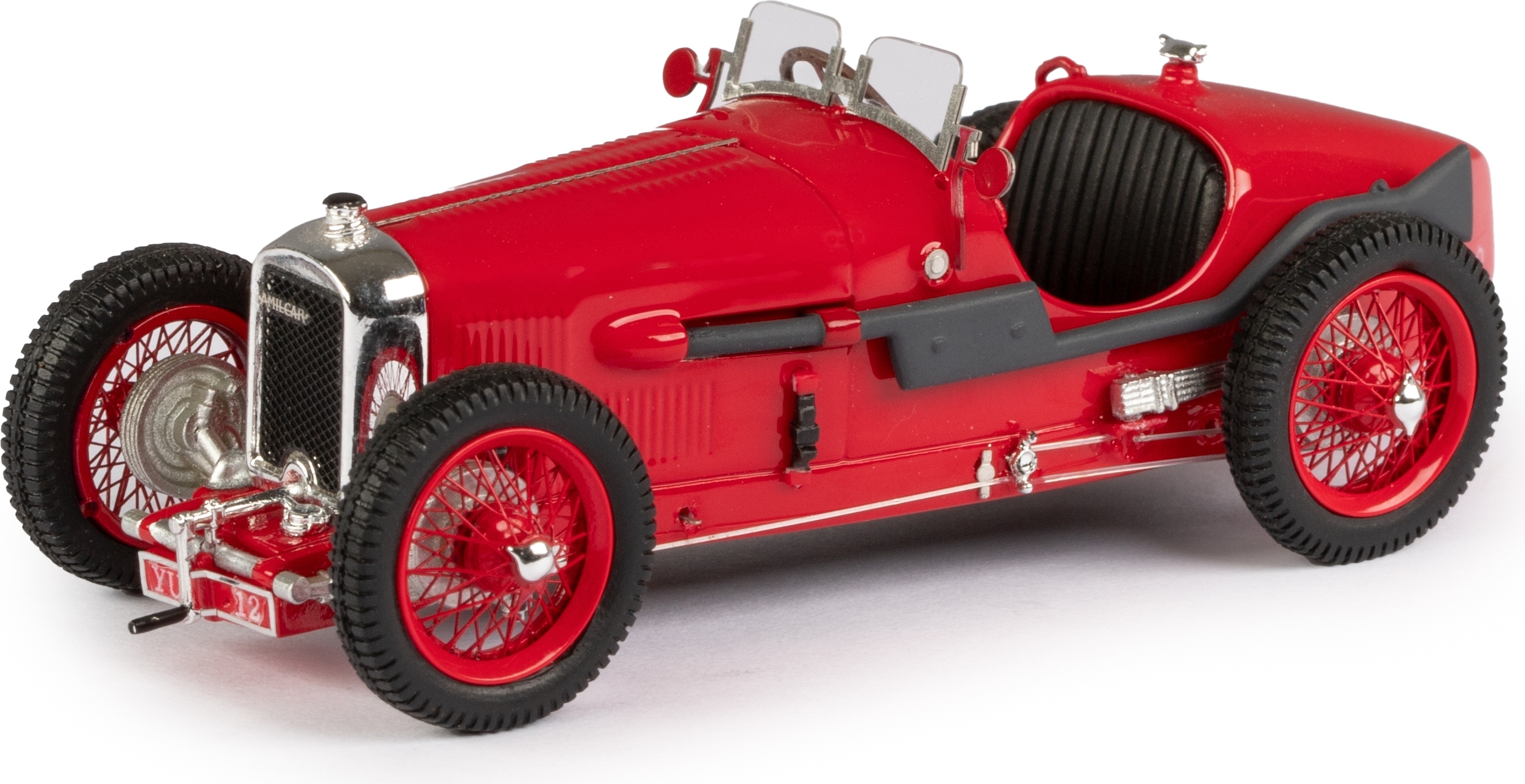 1928 Amilcar C6 racer - red in 1:43 scale by Esval Models