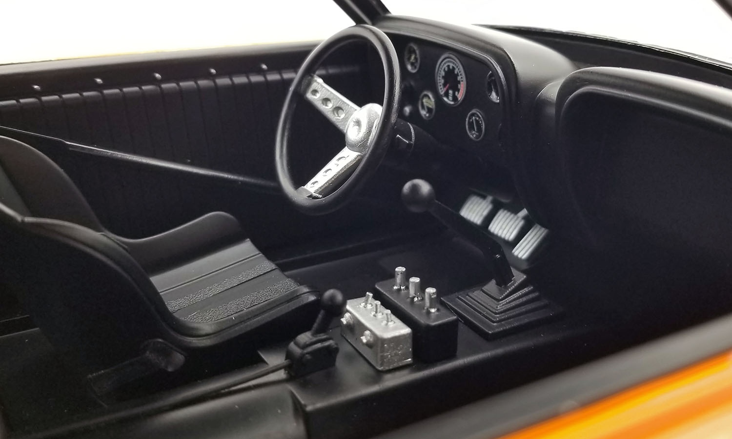 #15 1970 Ford Trans Am Mustang 1970 Trans Am Champion Parnelli Jones in 1:12 scale by Real Art ...