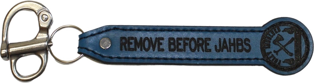 SCBA Mask Quick Release Shackle by Fully Involved Leatherworks