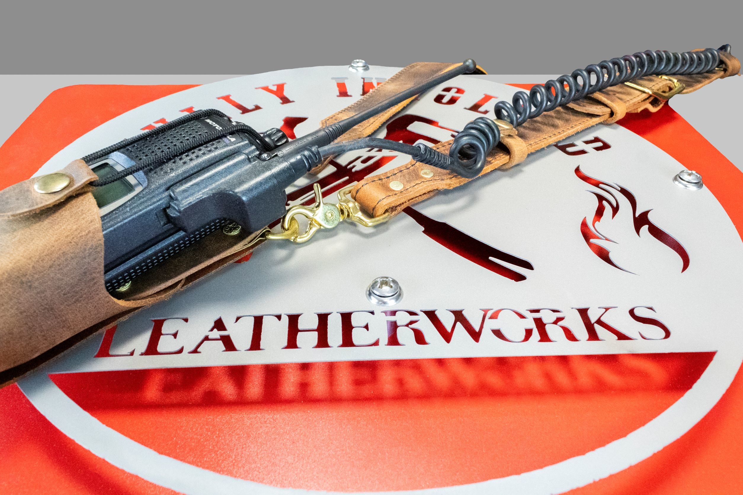 Free Floating Cord Keeper by Fully Involved Leatherworks