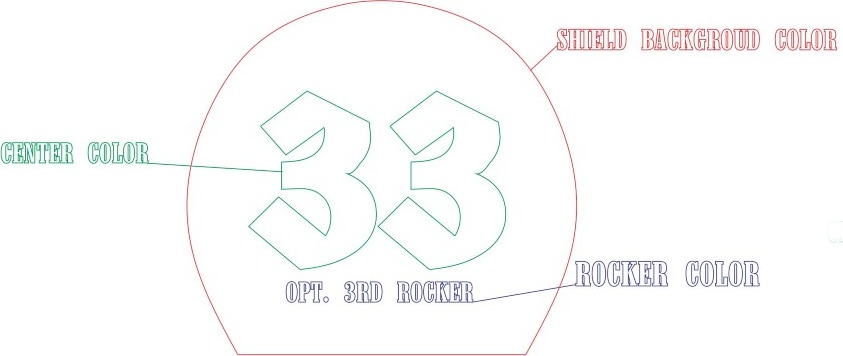 Boston Custom Firefighter Custom Leather Helmet Shields