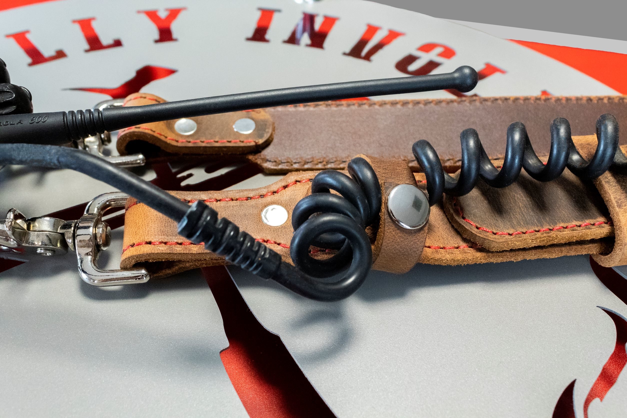 Free Floating Cord Keeper by Fully Involved Leatherworks
