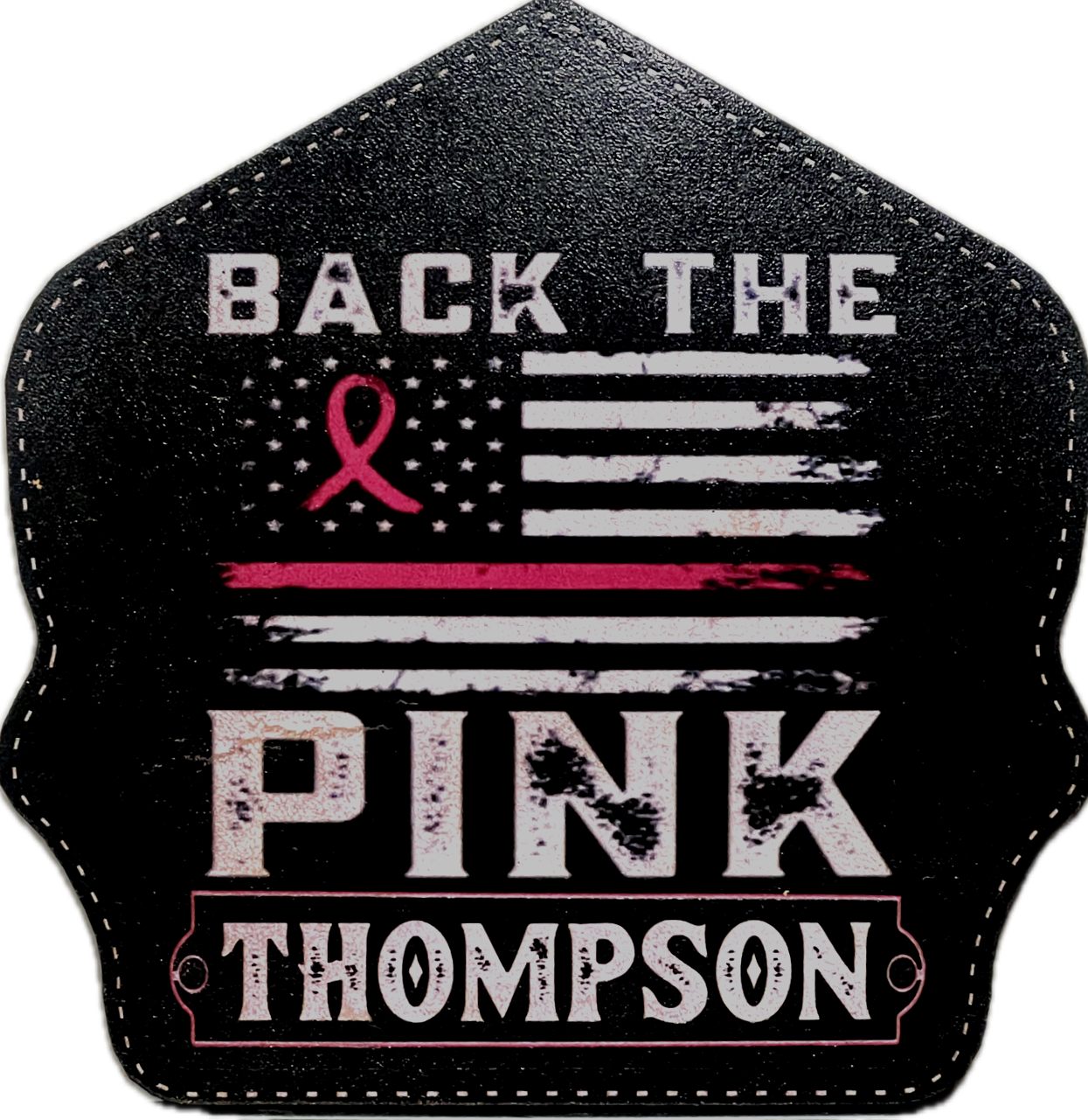 Flashover Graphix Breast Cancer Awareness Leather Fire Helmet Shield by ...