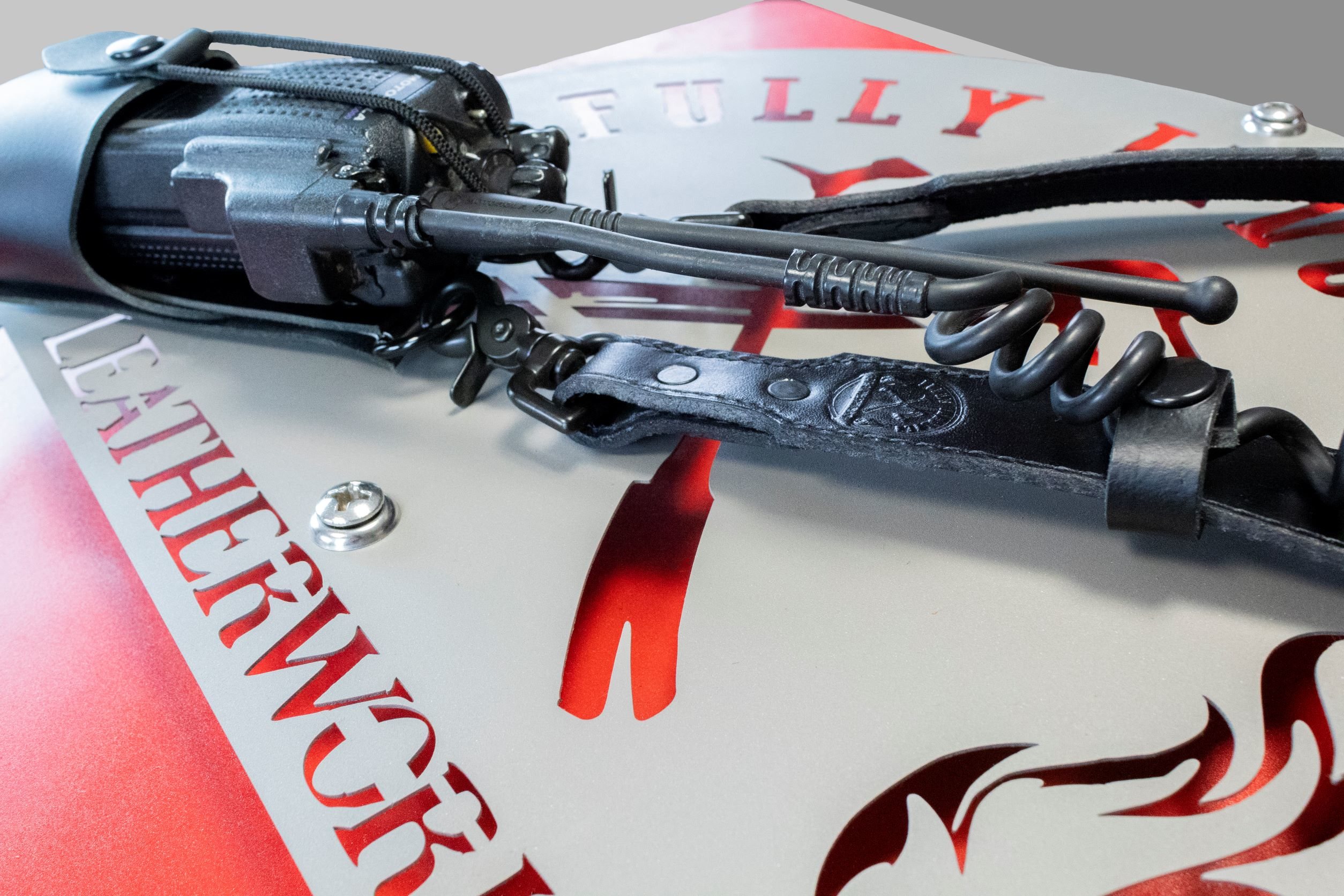 Free Floating Cord Keeper by Fully Involved Leatherworks