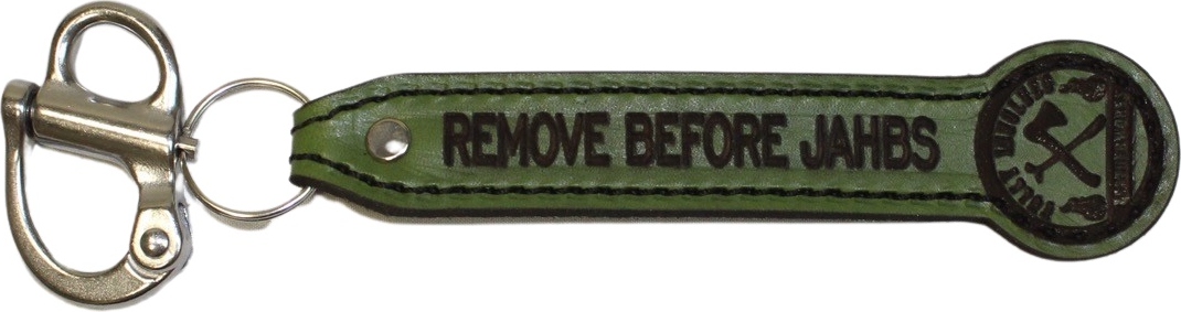 SCBA Mask Quick Release Shackle by Fully Involved Leatherworks