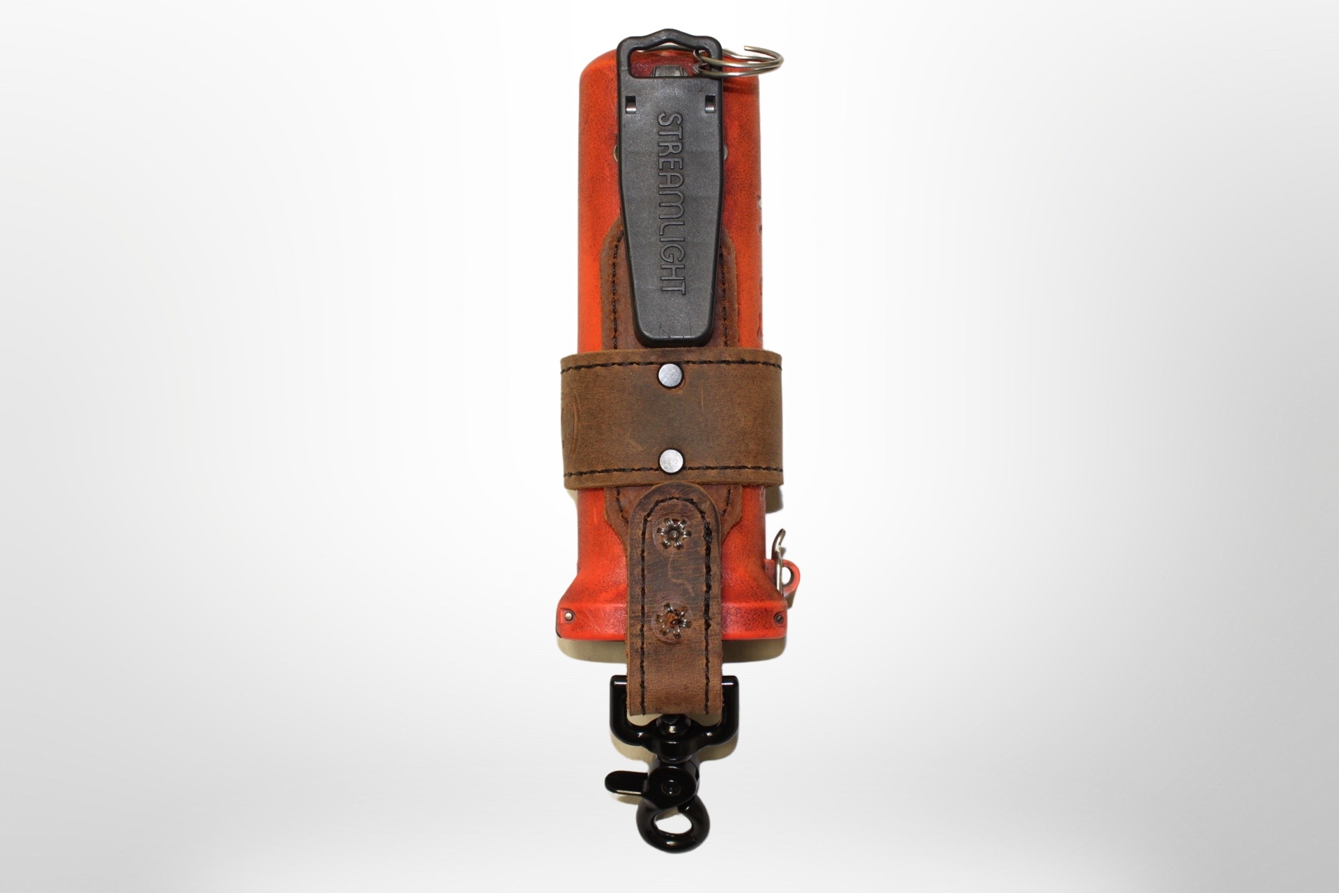 Leather Firefighter 90 Degree Flashlight Strap by Fully Involved ...