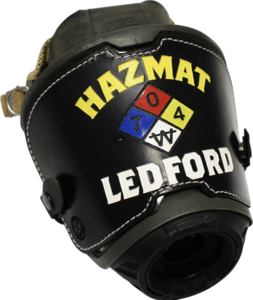 Leather SCBA Mask Covers - Fully Involved Leatherworks