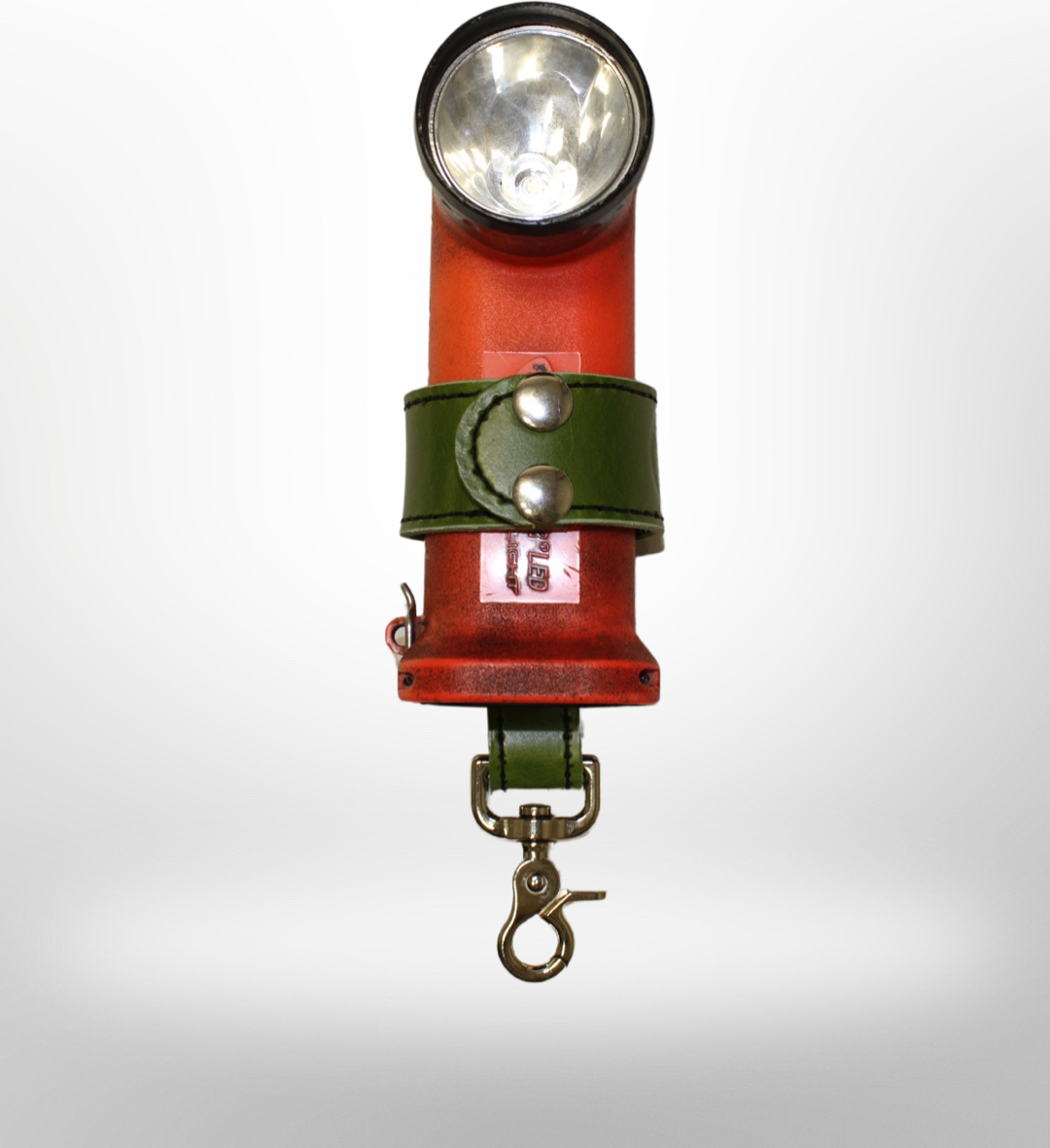 Leather Firefighter 90 Degree Flashlight Strap by Fully Involved ...