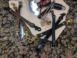Custom Radio Straps - Fully Involved Leatherworks