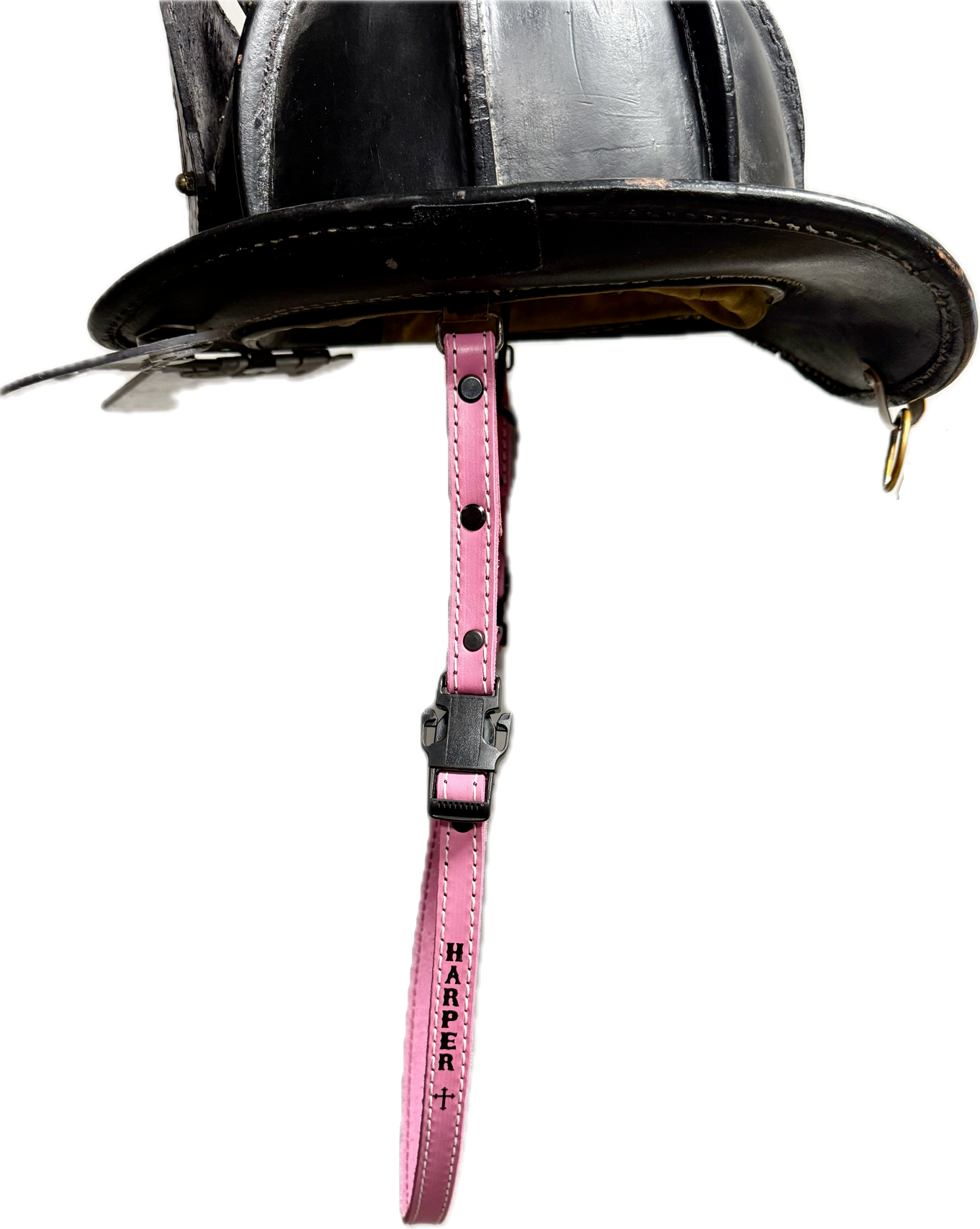 Flashover Graphix Custom Stitched Leather Fire Helmet Chin Strap by ...
