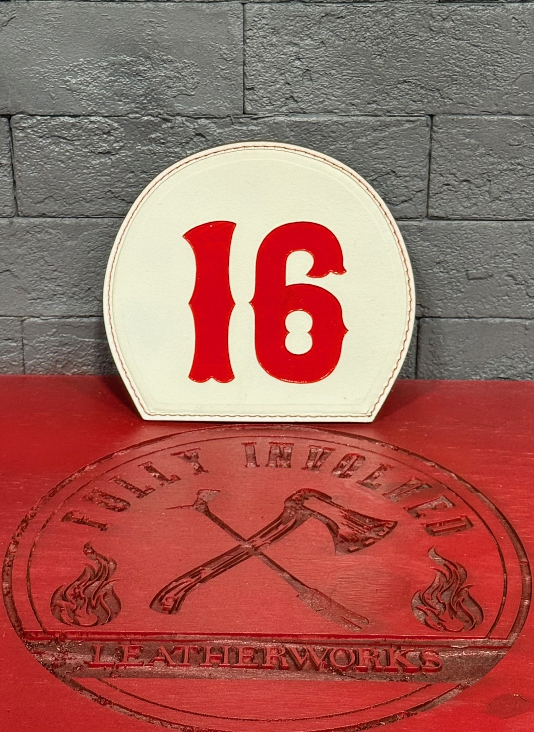 Boston Custom Firefighter Custom Leather Helmet Shields