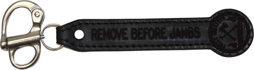 SCBA Mask Quick Release Shackle by Fully Involved Leatherworks