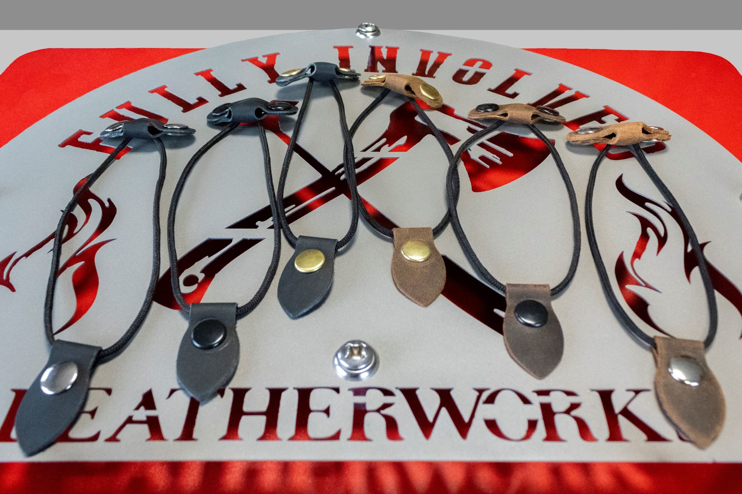 Replacement Radio Case Bungee by Fully Involved Leatherworks