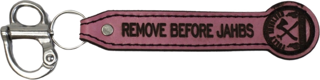 SCBA Mask Quick Release Shackle by Fully Involved Leatherworks