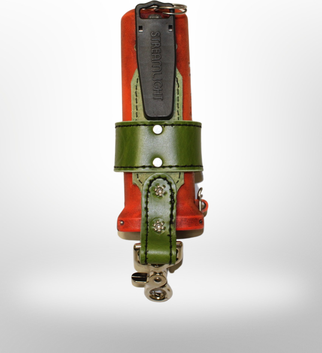 Leather Firefighter 90 Degree Flashlight Strap by Fully Involved ...