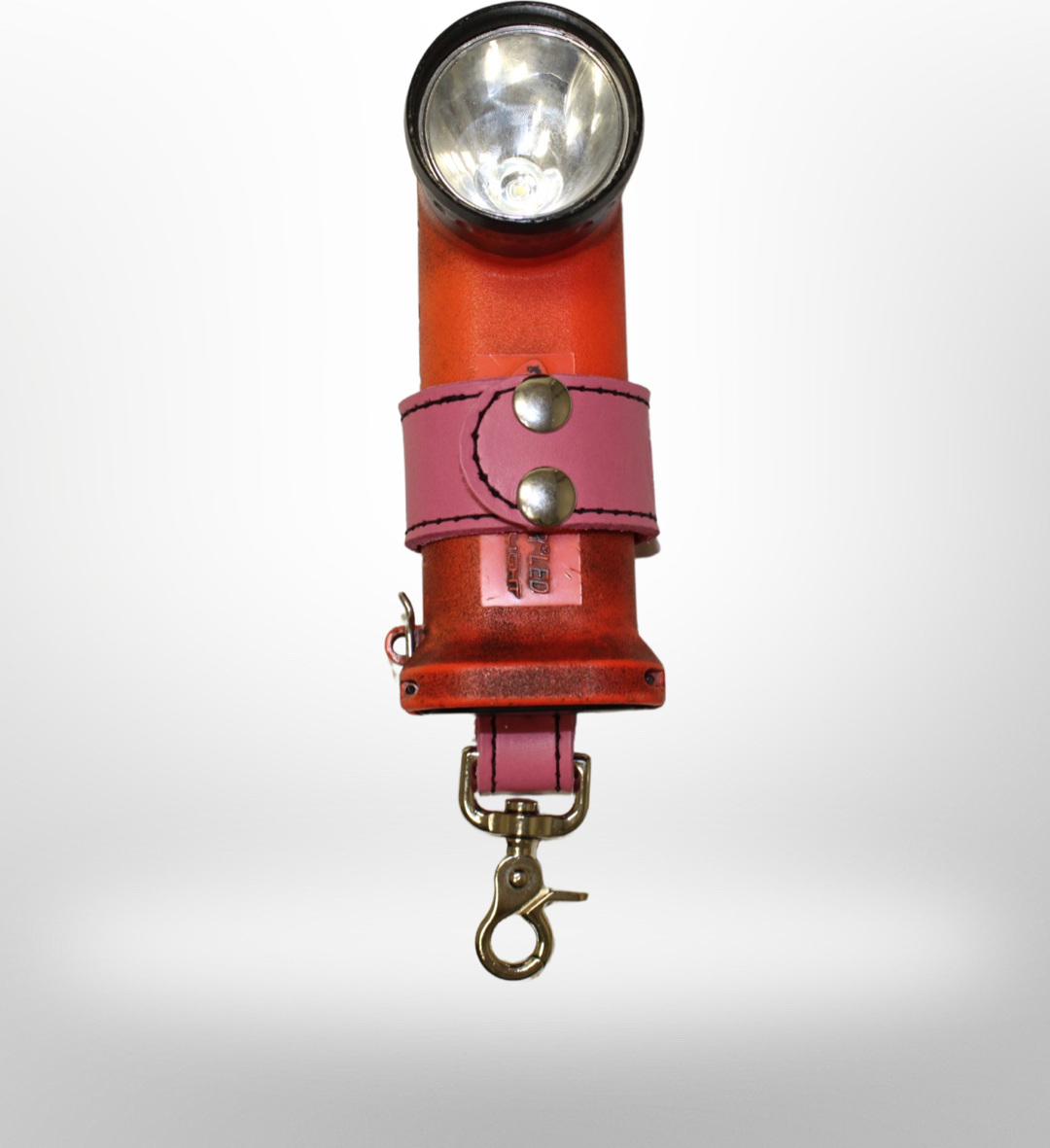 Leather Firefighter 90 Degree Flashlight Strap by Fully Involved ...