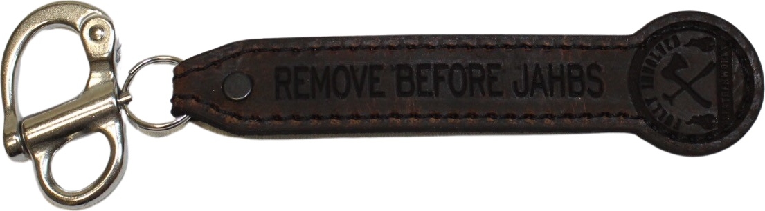 SCBA Mask Quick Release Shackle by Fully Involved Leatherworks