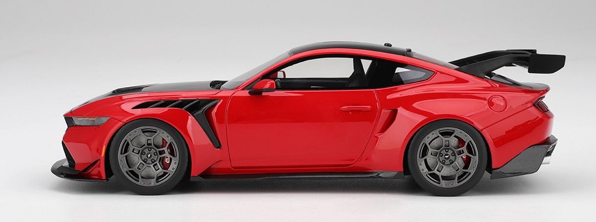 Ford Mustang GTD Race Red in 1:18 scale by Topspeed