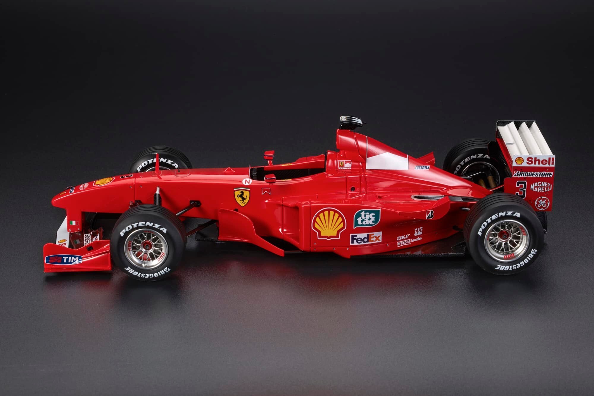 Ferrari F1 F2000 #3 World Champion Winner 2000 Canadian GP in 1:18 ...