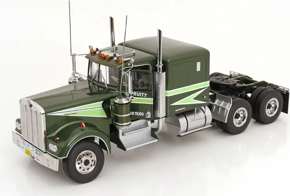 1976 Kenworth W900 Movin On Green Metallic/light Green in 1:18 scale by ...