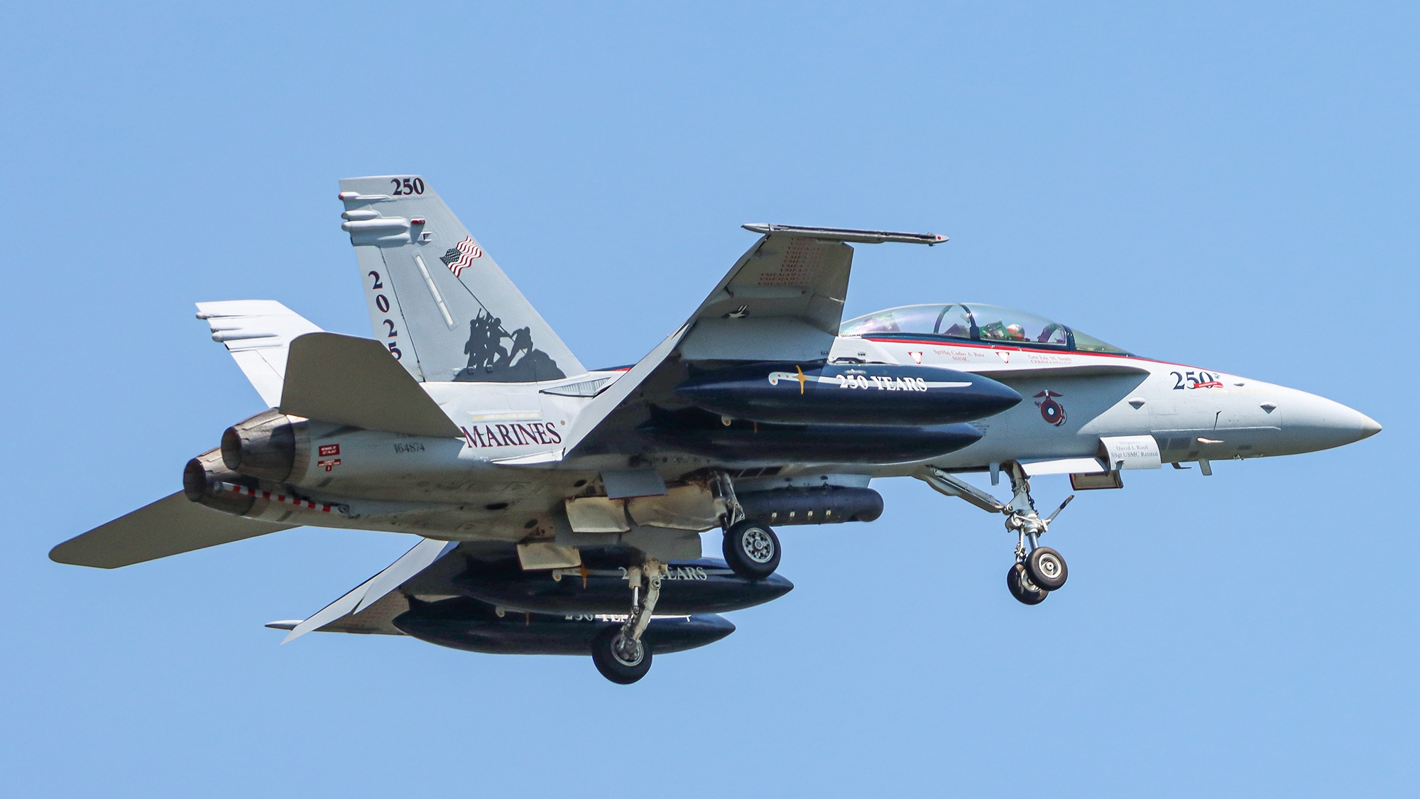 F/A-18D "US Marines 250 Years" 164874 VMFA-112 US Marines 2025 in 1:72 ...
