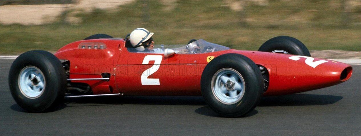 Ferrari F1 158 #2 1964 World Champion and Winner Italy GP John Surtees ...
