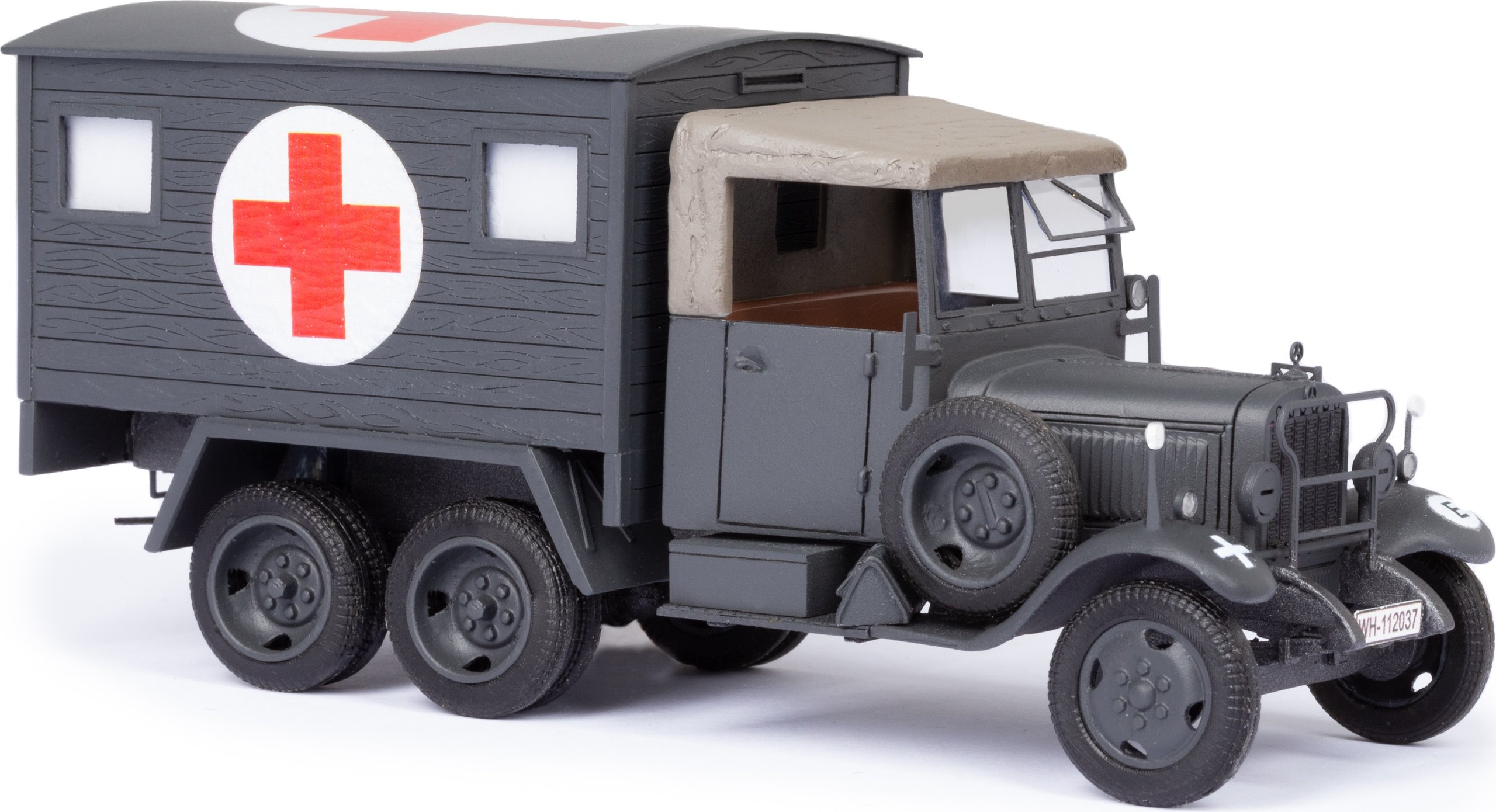 1929-35 Mercedes-Benz G3A Military Ambulance in 1:43 scale by Esval ...