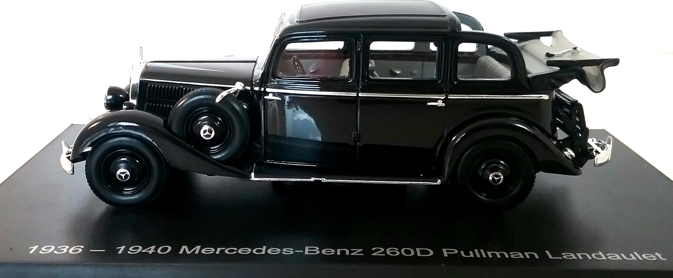 1936-40 Mercedes Benz 260D Pullman Landaulet in 1:43 scale from Esval ...