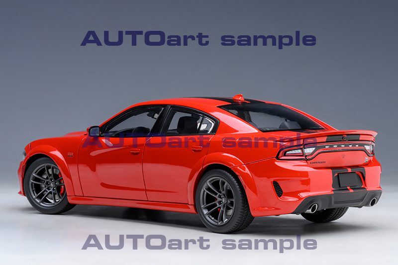 Dodge Charger SRT Scat Pack Widebody TorRed in 1:18 scale by AUTOart