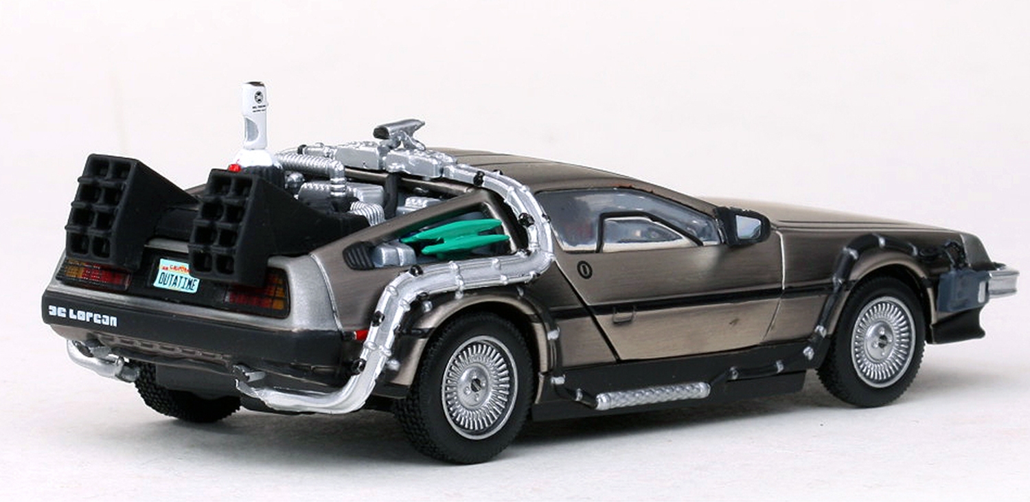 DeLorean DMC 12 Back to the Future Part II in 1:43 Scale by Sun Star