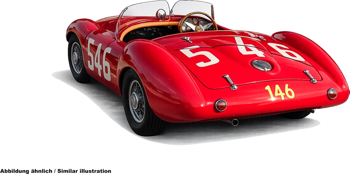 Ferrari 375 MM Spider #546 1954 Mille Miglia in 1:18 scale by CMC