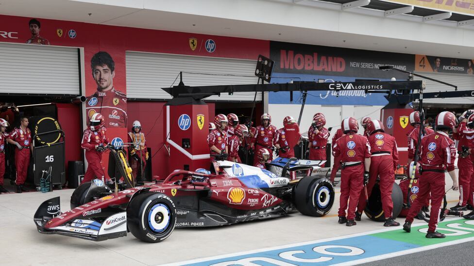 Ferrari F1 SF-25 #16 2025 Miami GP Charles Leclerc in 1:18 scale w ...