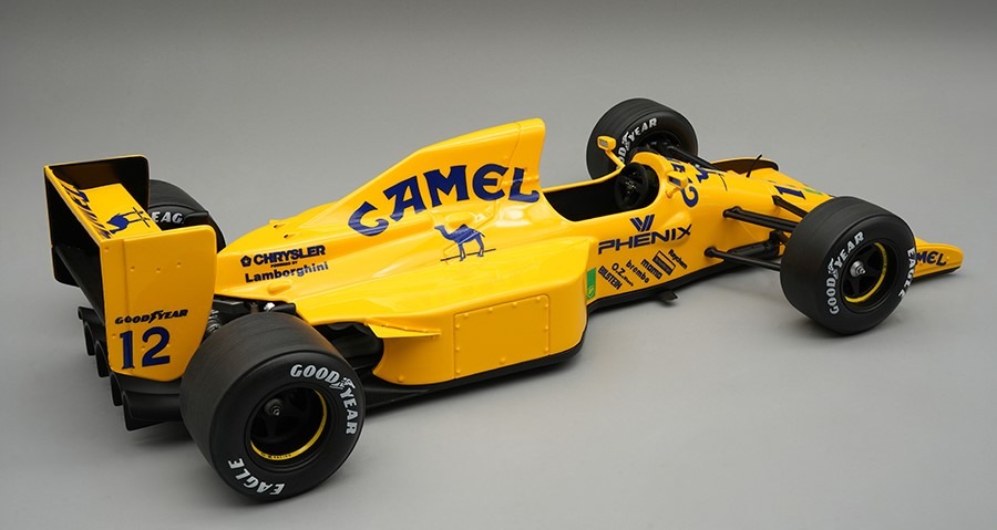 Lotus 102 1990 Japanese GP Driver: J. Herbert in 1:18 scale by Tecnomodel