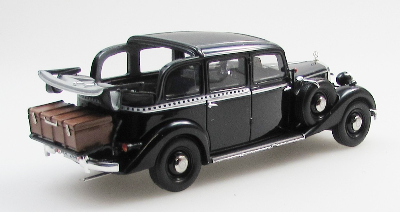 1936 Mercedes-Benz 260D W138 Pullman Landaulet Berlin Taxi top closed ...