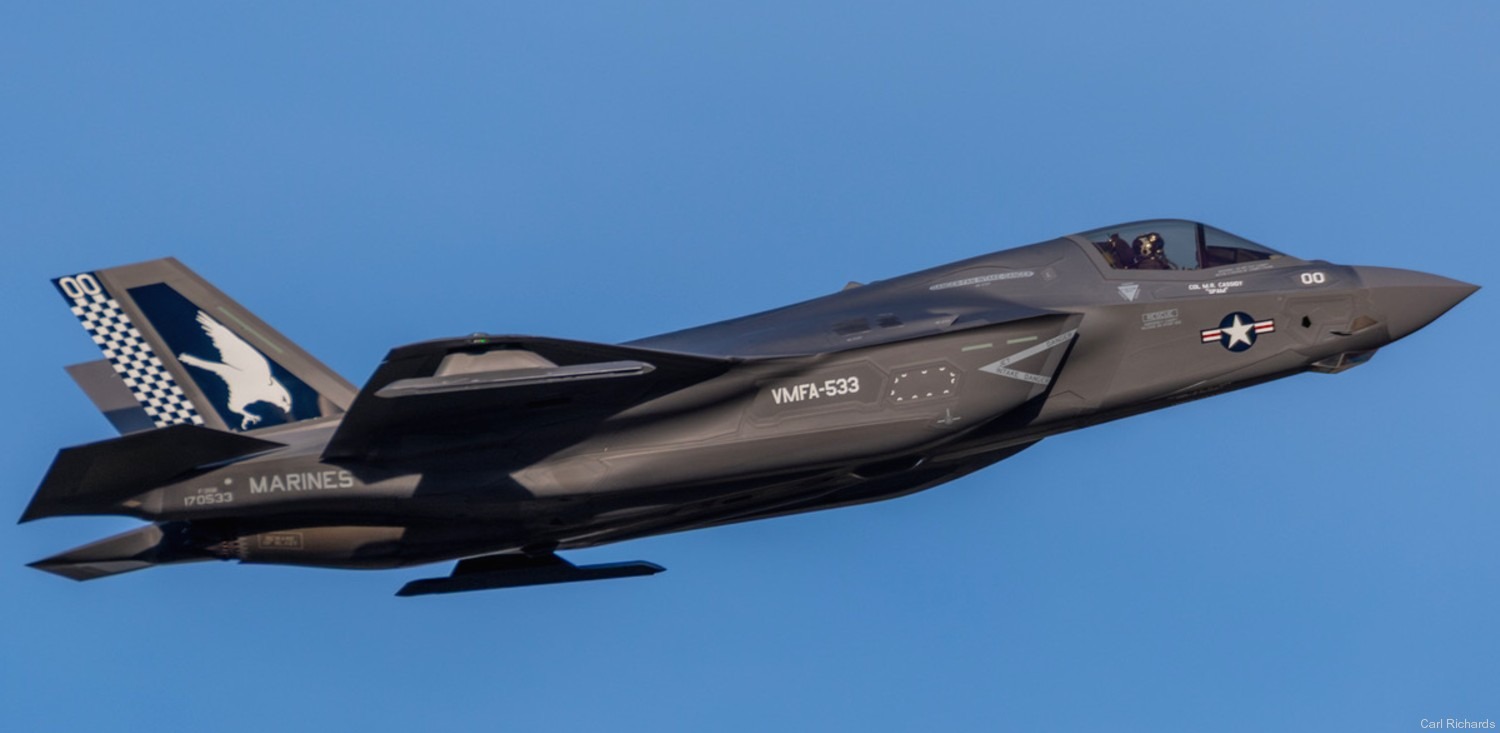 F-35B Stealth Lightning II 170533 VMFA-533 "Hawks" 2025 (beast mode) in ...