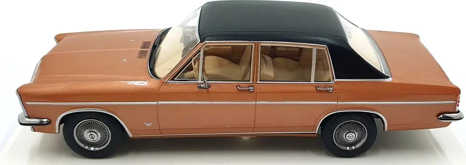 1969 Opel Diplomat V8 Copper Red in 1:18 scale by Norev