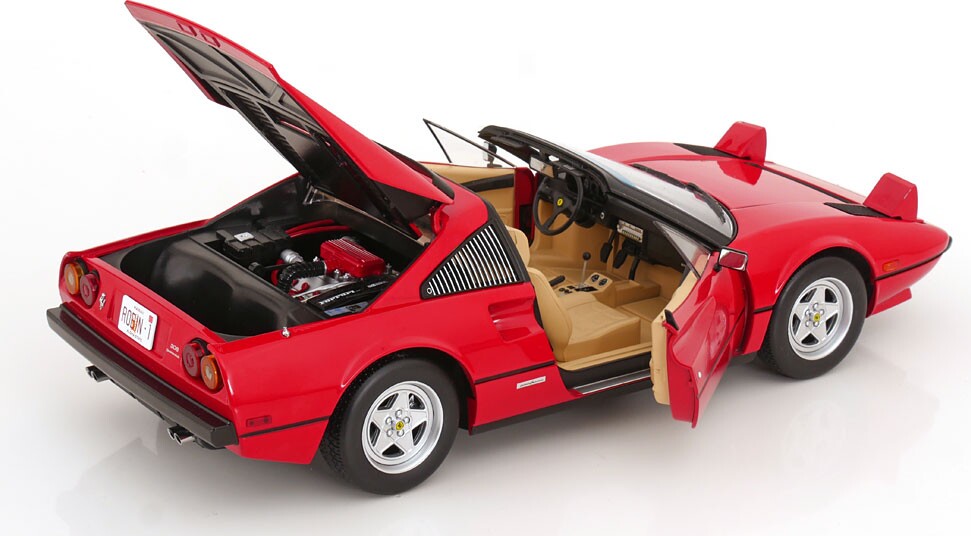 Magnum PI 1984 Ferrari 308 GTS QV Red from the TV Series in 1:12 scale ...