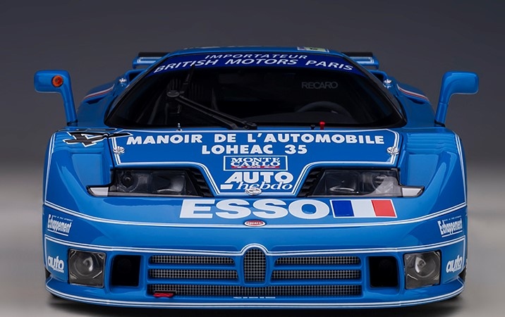 BUGATTI EB110 LM LE MANS 24HR 1994 #34 in 1:18 scale by AUTOart