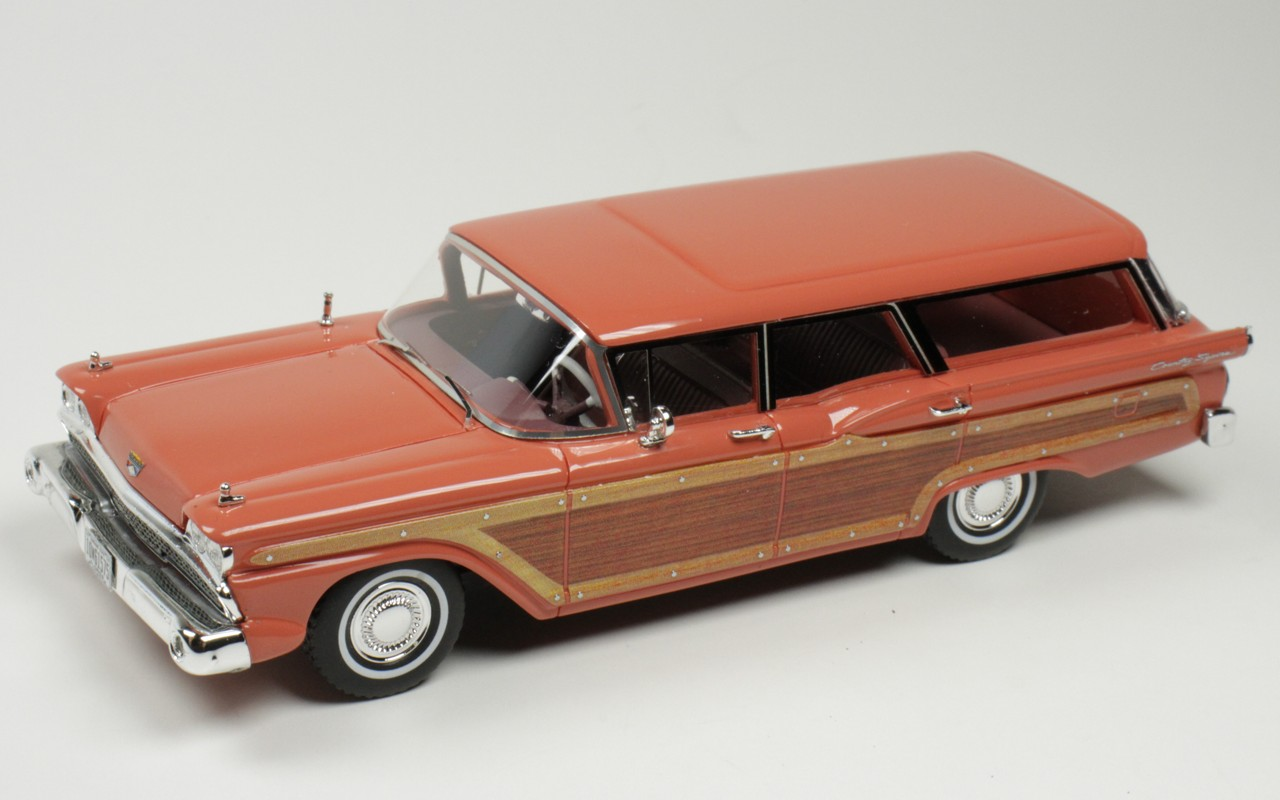 1959 Ford Country Squire Rose in 1:43 scale by Goldvarg Collection