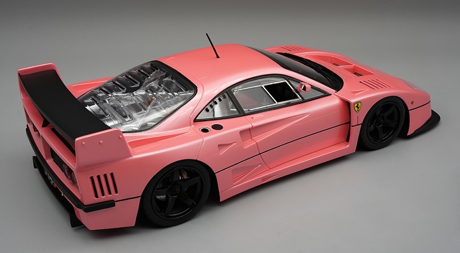 Ferrari F40 LM 1996 Press Version Metallic Pink Colour with 5 Spoke ...
