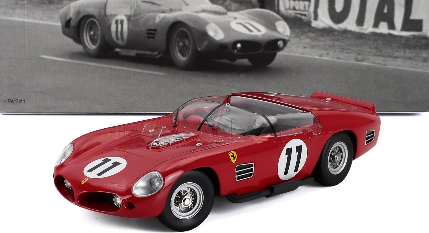 Ferrari 250 TR61 3.0L V12 #11 1961 24h Le Mans Willy Mairesse in 1:18 ...