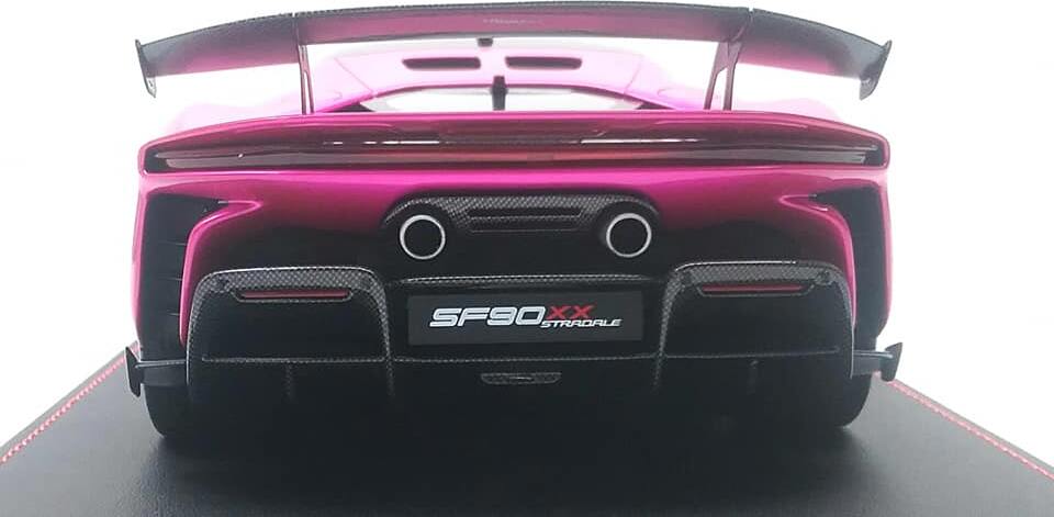 Ferrari SF90 XX Flash Pink Rare Limited Edition of 20pcs in 1:18 scale ...