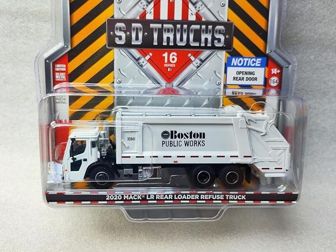 2020 Mack LR Rear Loader Truck in 1:64 scale by Greenlight