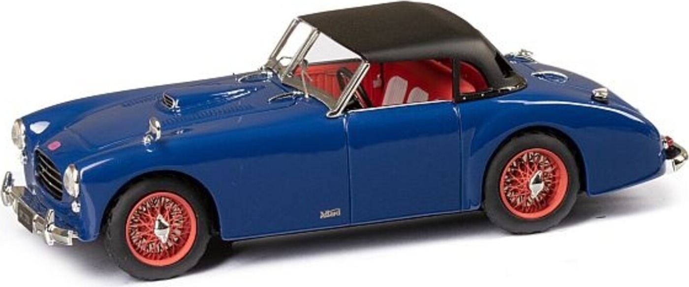 1953 Allard K3 Roadster top up dark blue in 1:43 scale by Esval Models