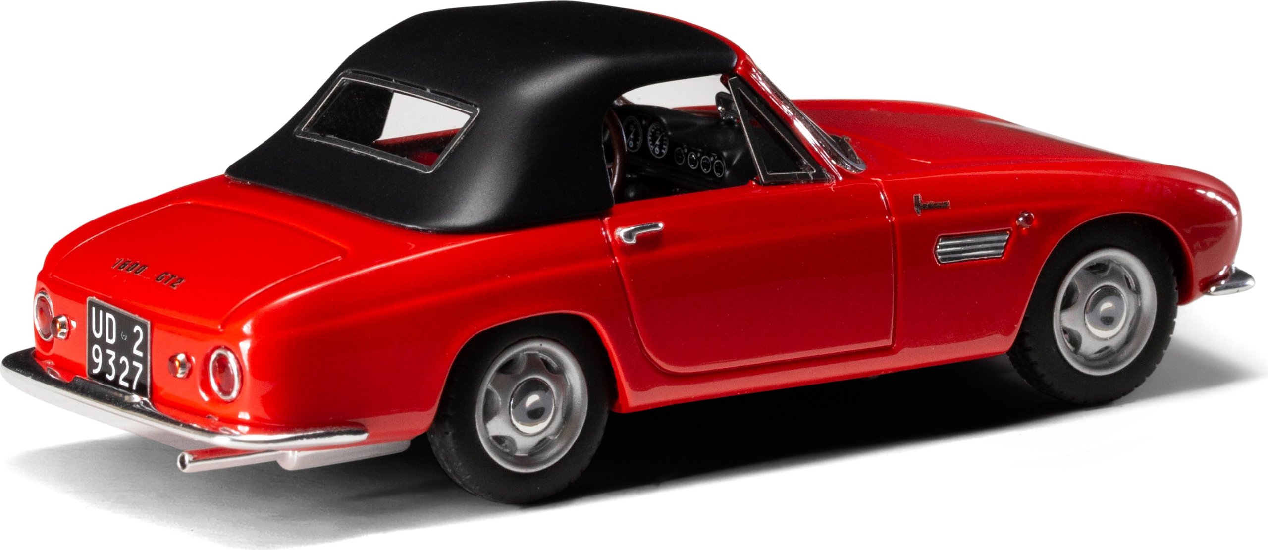 1963 OSCA 1600 GT Convertible Red in 1:43 scale by Esval Models by ...