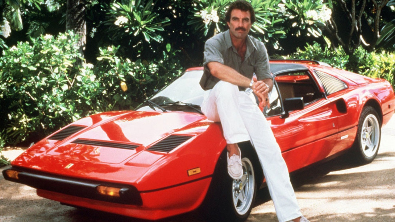 Magnum PI 1984 Ferrari 308 GTS QV Red from the TV Series in 1:12 scale ...